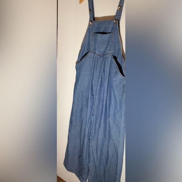 SHEIN | Jeans | Blue Denim Overalls | Poshmark
